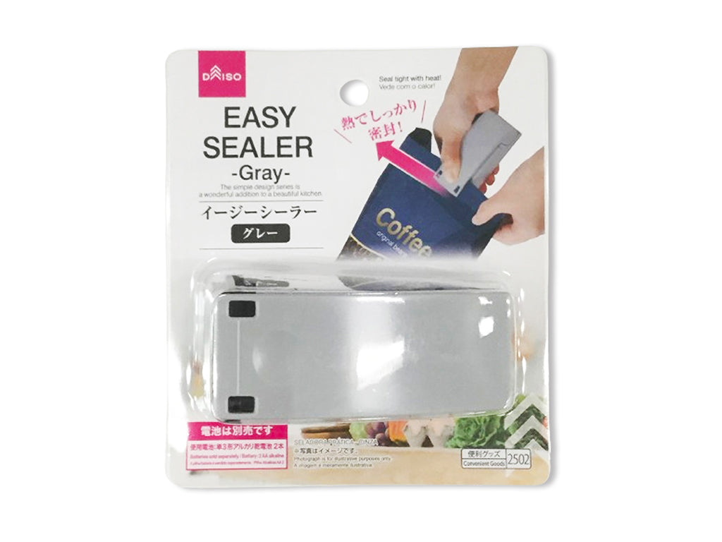 Easy Sealer -Gray- – Daiso Australia